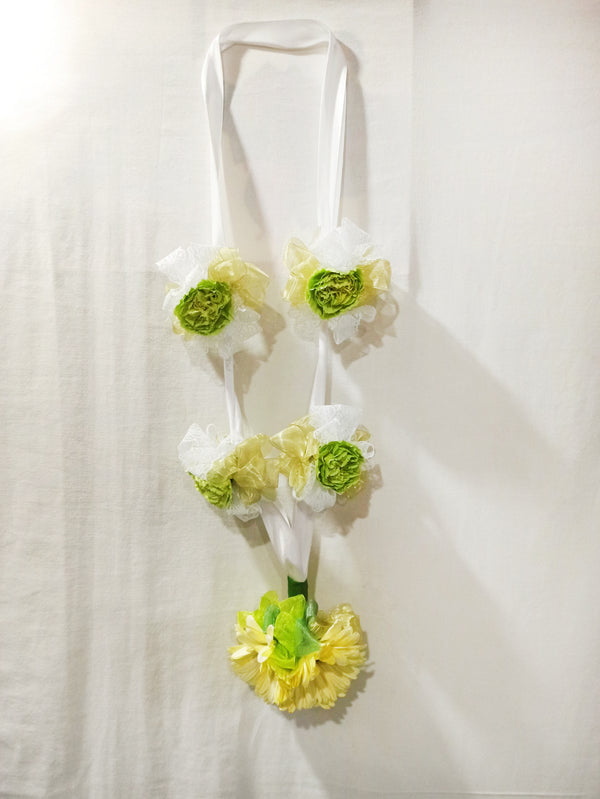 Guest/VIP Lace - White and Green – CREATIVE LOVE FLOWER DESIGN SERVICES