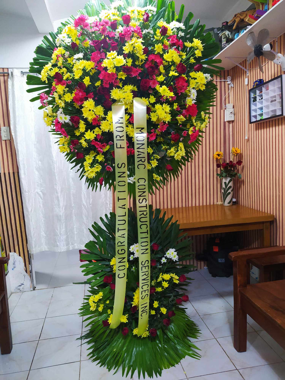 Congratulations Standee – CREATIVE LOVE FLOWER DESIGN SERVICES